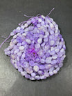 Natural Amethyst Gemstone Beads Freeform Pebble Shape Bead, Beautiful ...